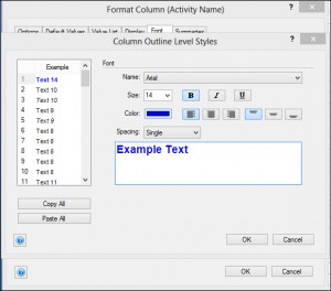 Defining Outline Level Styles – Project Management Blog – OnTrack