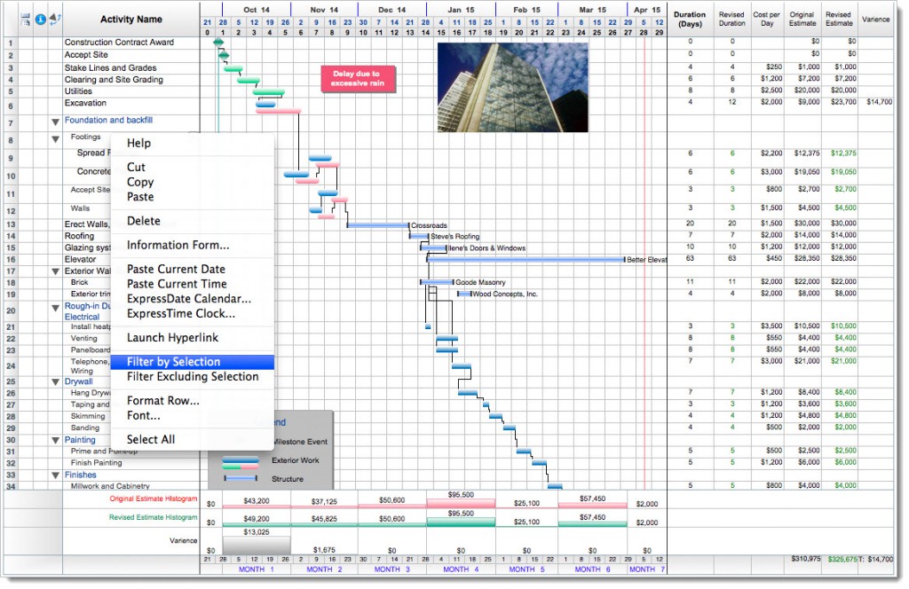 Filter By Selection – Project Management Blog – OnTrack